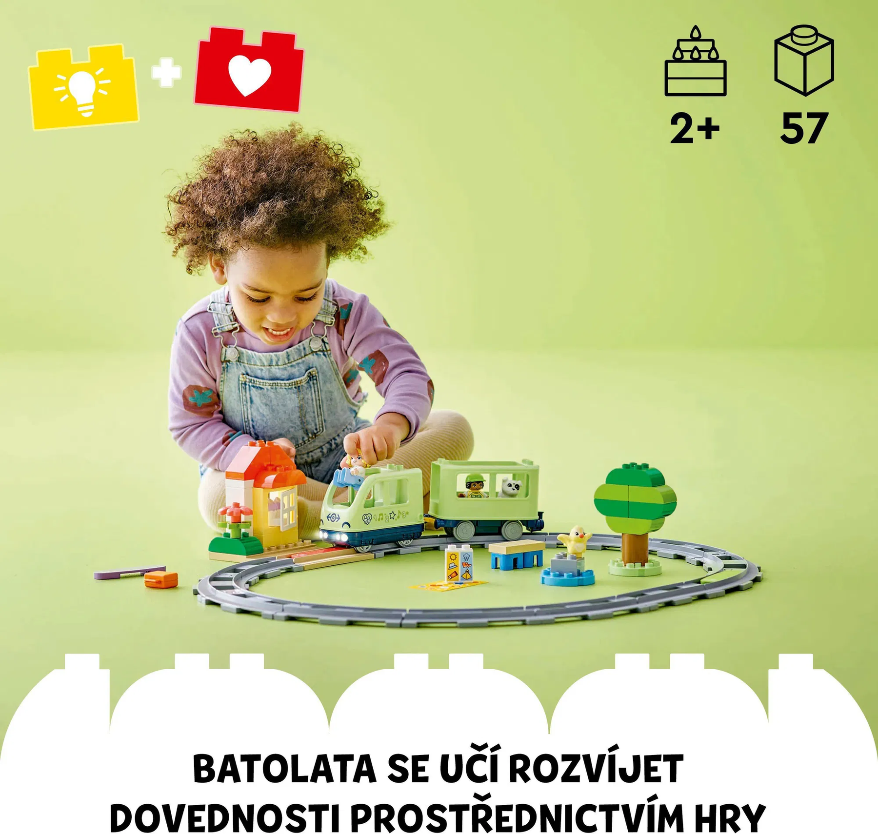 LEGO® DUPLO® 10427 Interaktivní dobrodružný vláček – NaDárky.cz